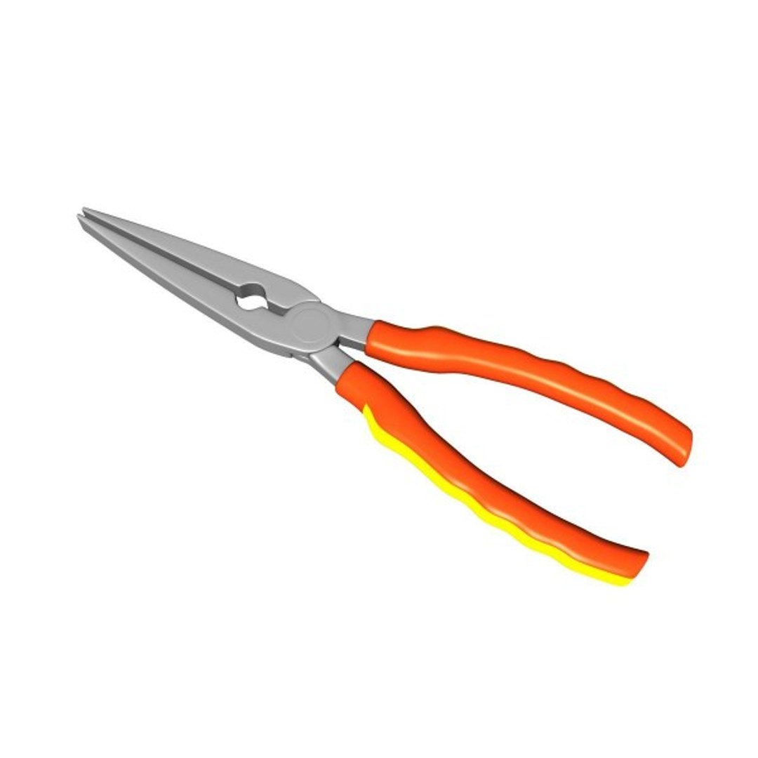 Pincers Pliers Tool 3d Dxf