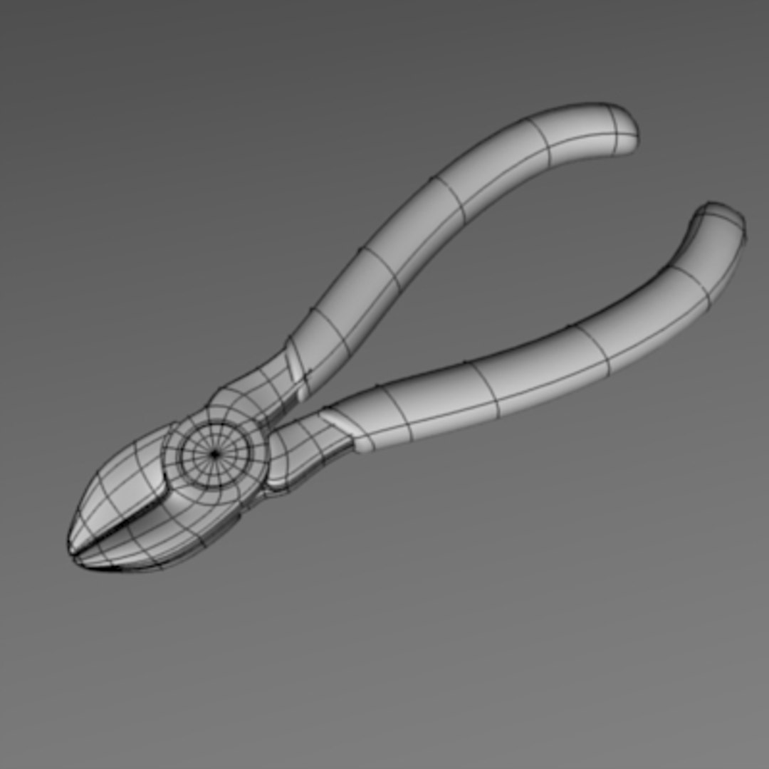 Pincers Pliers Tool 3d Dxf