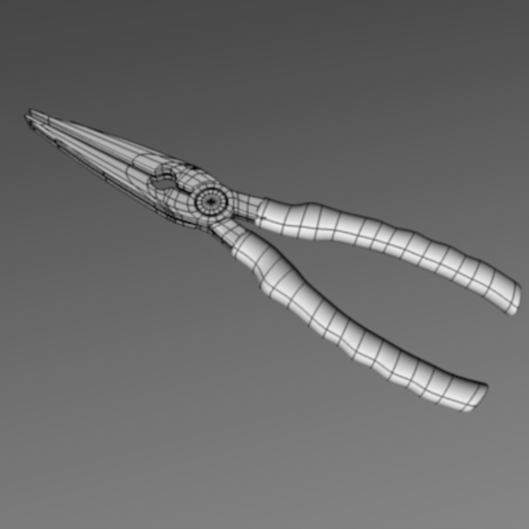 Pincers Pliers Tool 3d Dxf