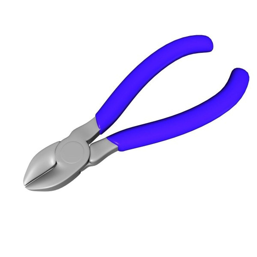 Pincers Pliers Tool 3d Dxf