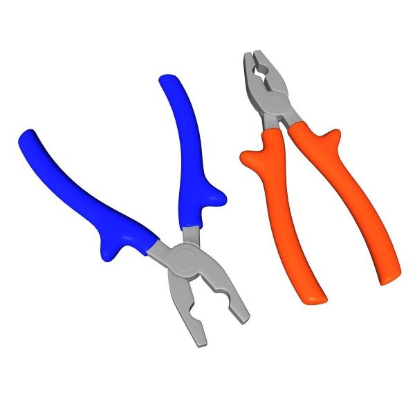 pincers pliers tool 3d dxf