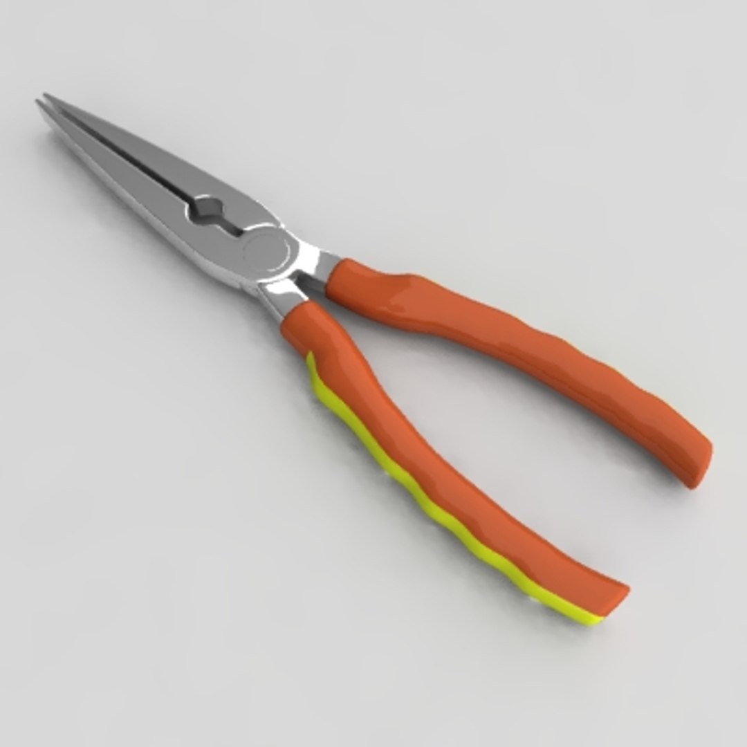 Pincers Pliers Tool 3d Dxf