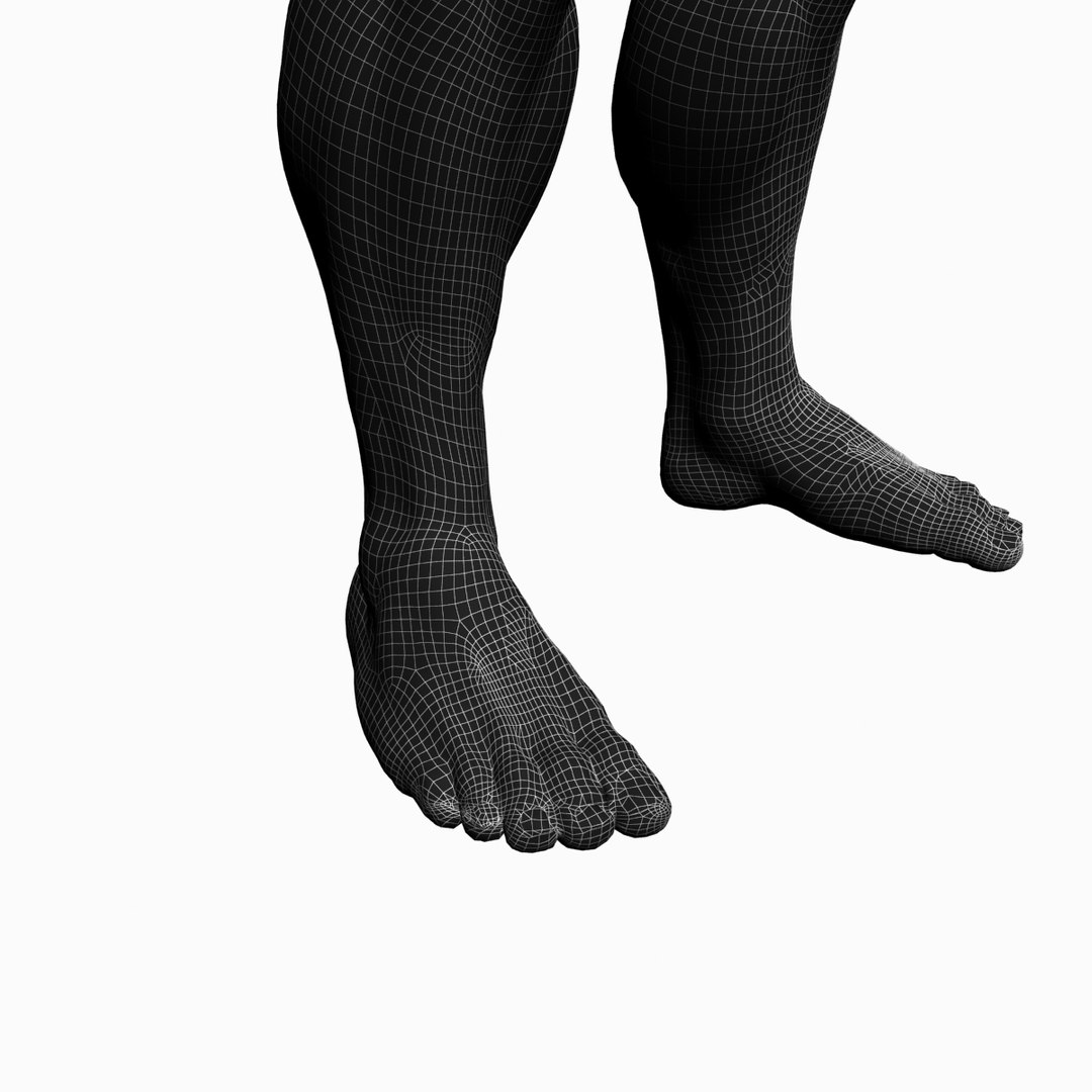 3d Bodybuilder Character