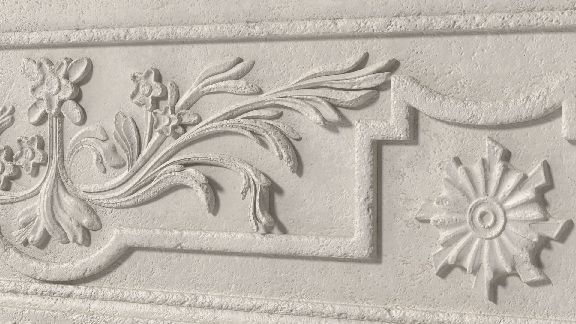 3D Trough Planter With Moss Garden h30 model - TurboSquid 1942195