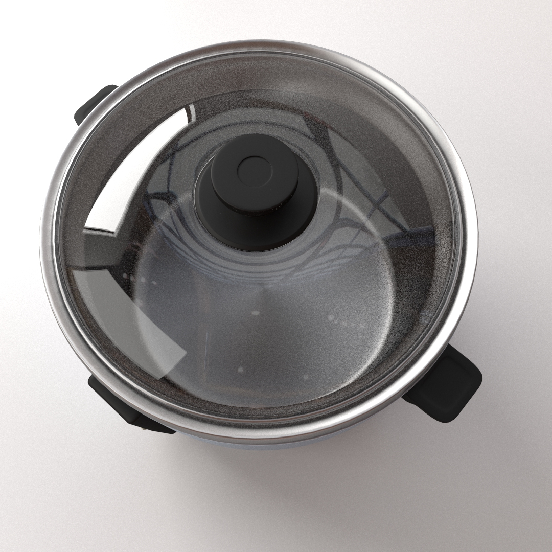 3d model rice cooker