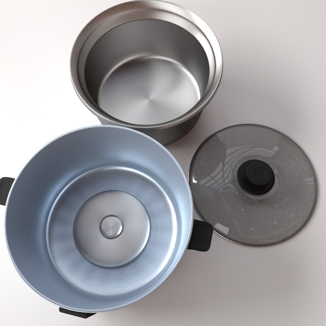 3d Model Rice Cooker