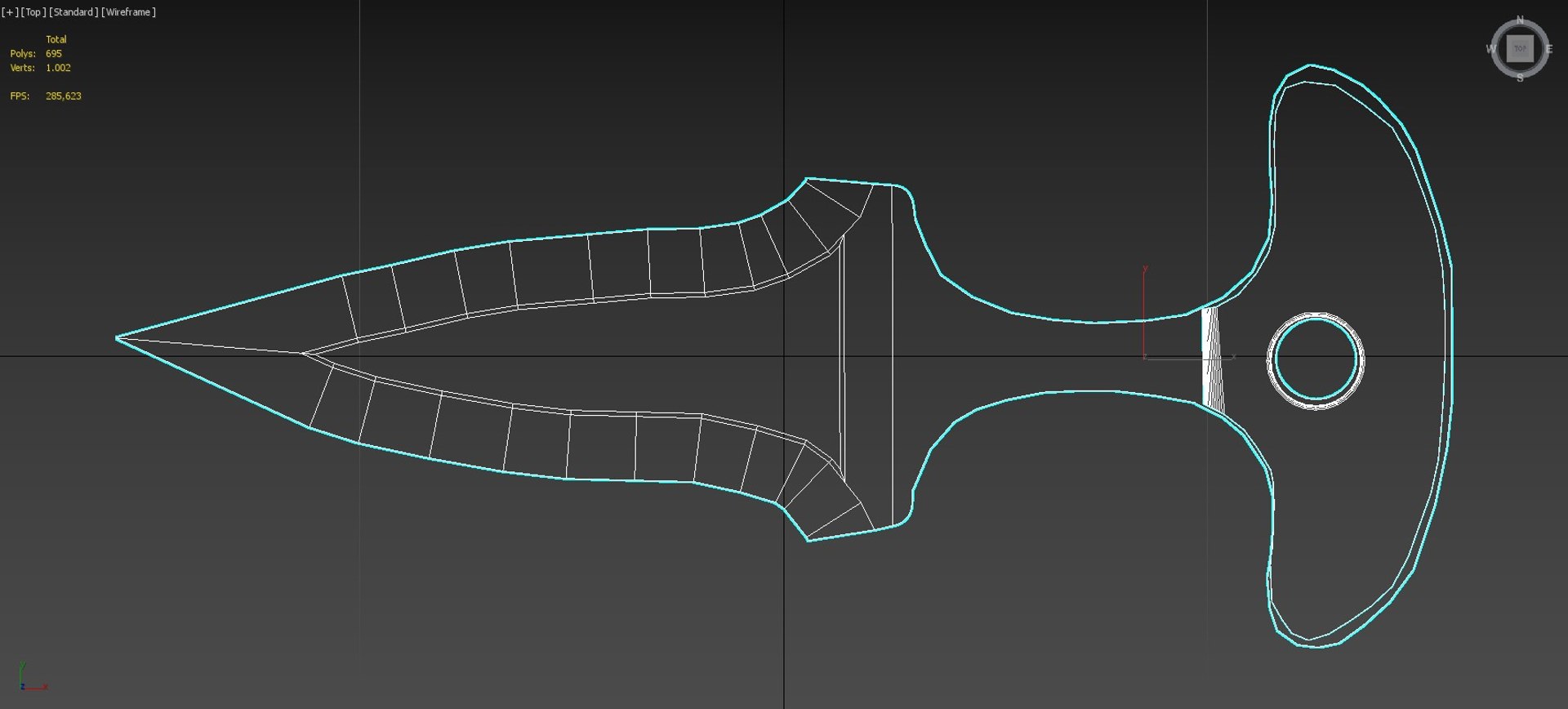 Shadow Dagger Knife 3D Model - TurboSquid 1407789