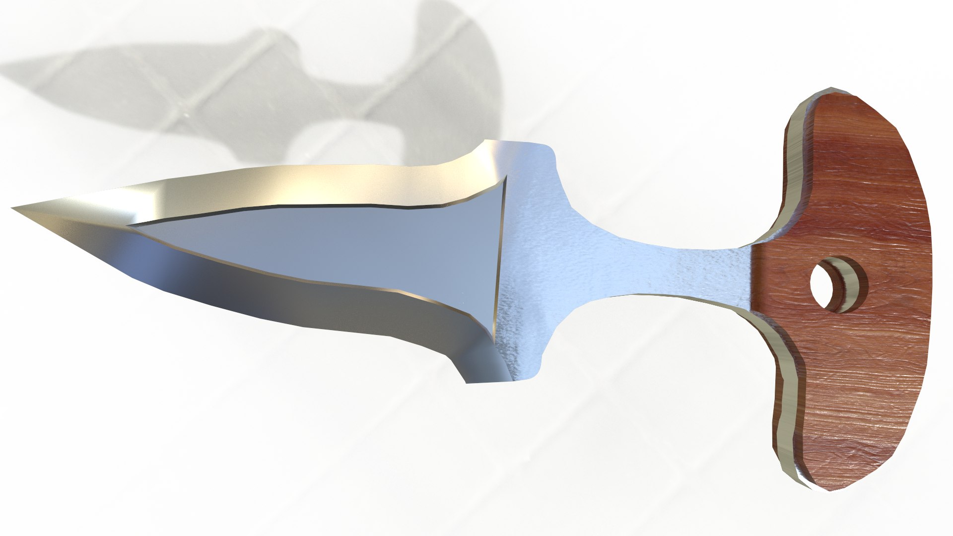 Shadow Dagger Knife 3D Model - TurboSquid 1407789