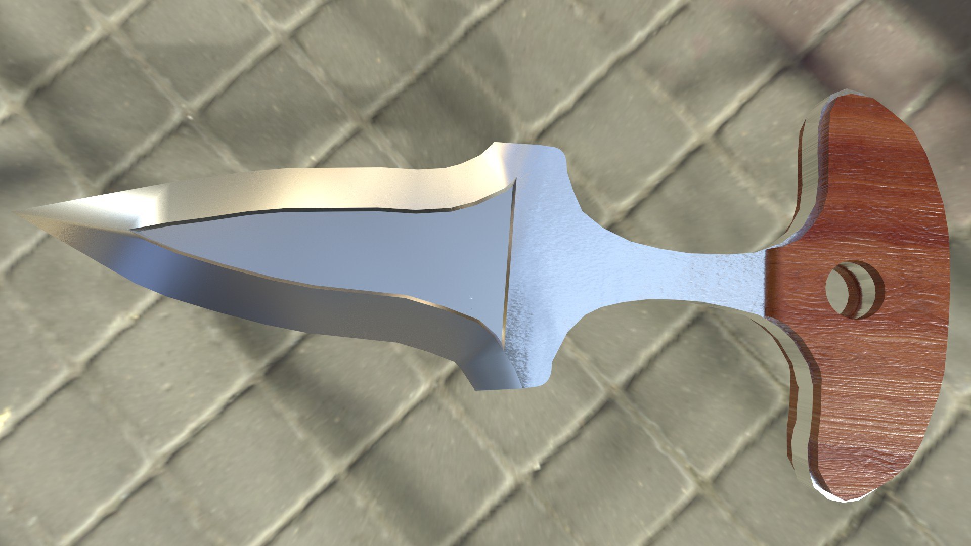Shadow Dagger Knife 3D Model - TurboSquid 1407789