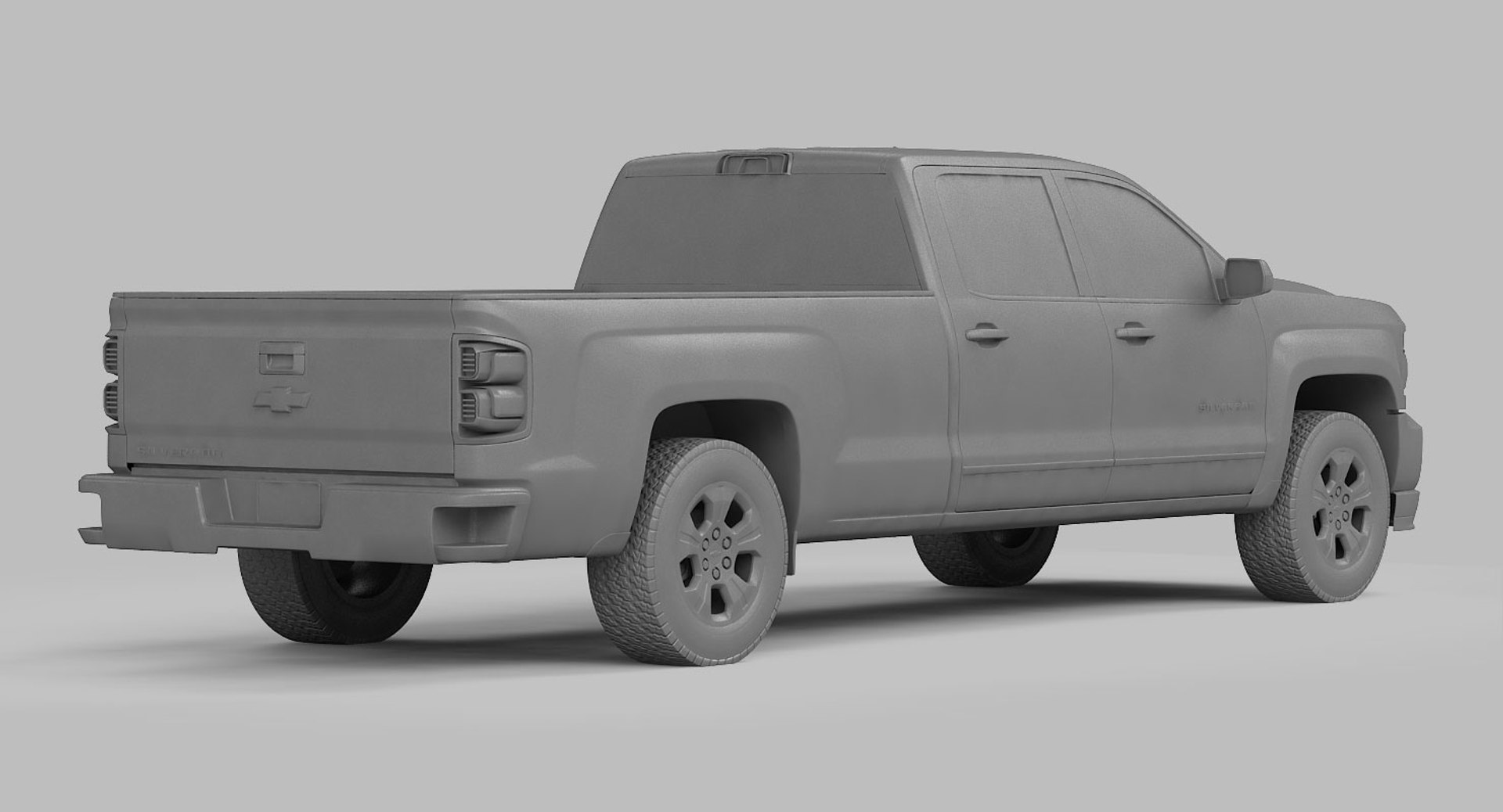 3d 3ds Chevrolet Silverado 1500 Pickup