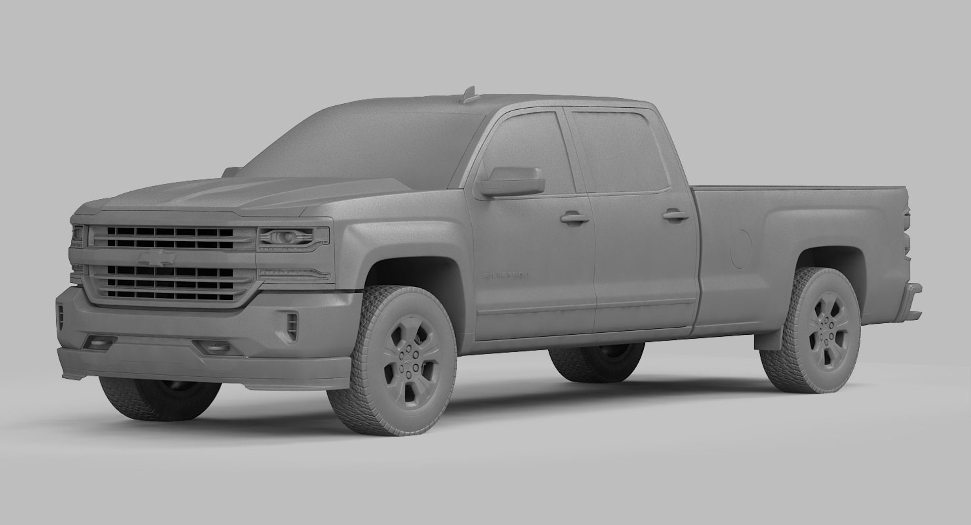 3d 3ds Chevrolet Silverado 1500 Pickup