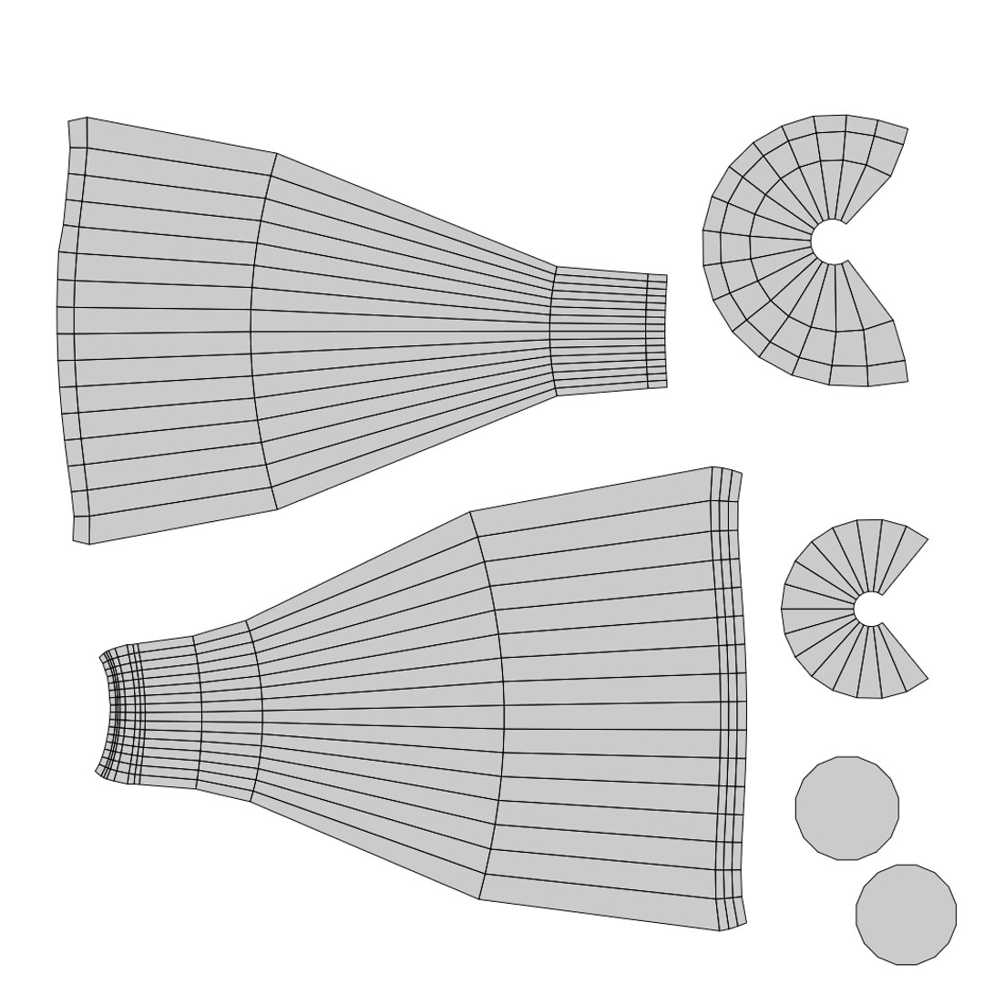 3D botellas y copas - TurboSquid 1770448