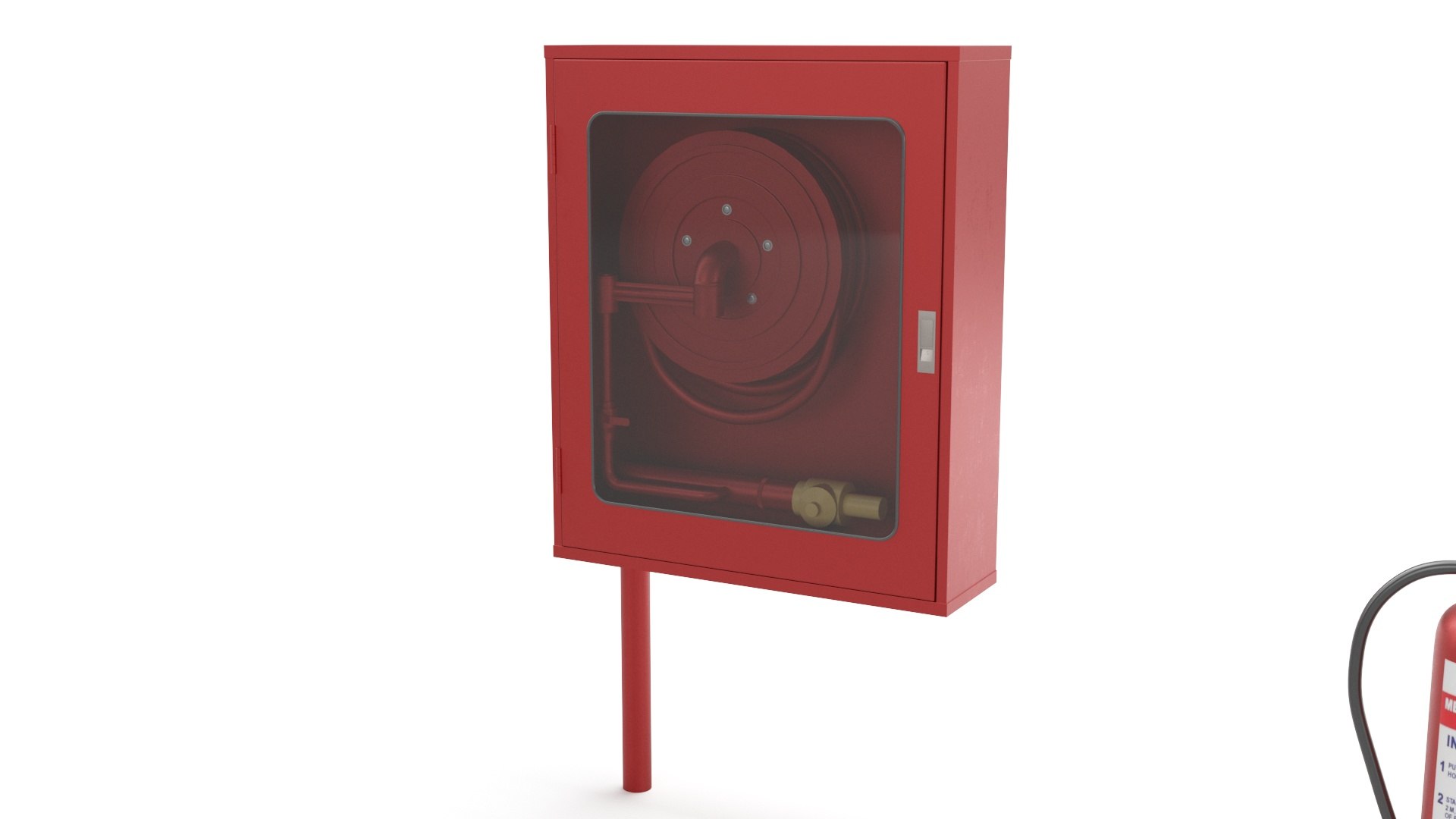 Fire Fighting System And Security System 3D Model - TurboSquid 2181586