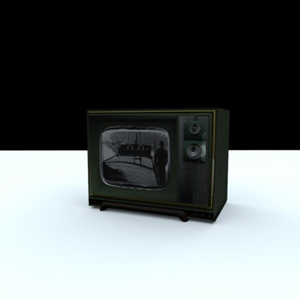 Free 3D Old-Tv Models | TurboSquid
