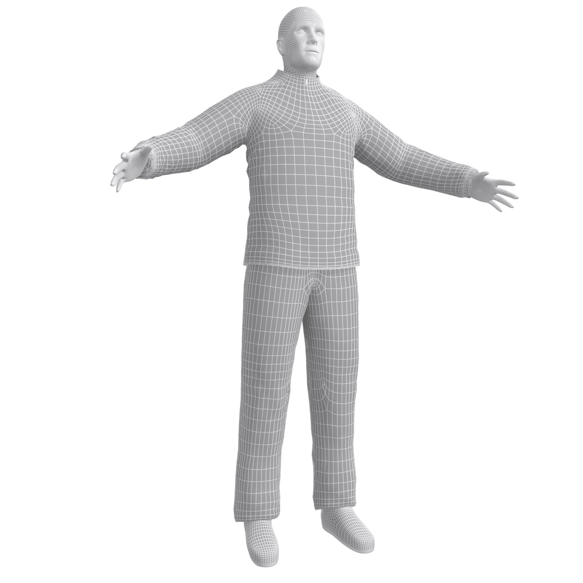 3d human man male