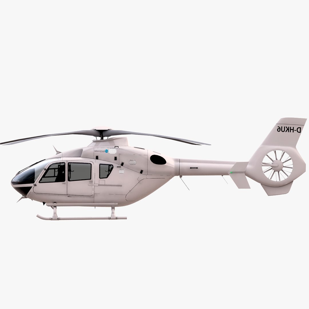 Eurocopter Ec 135 3d Model