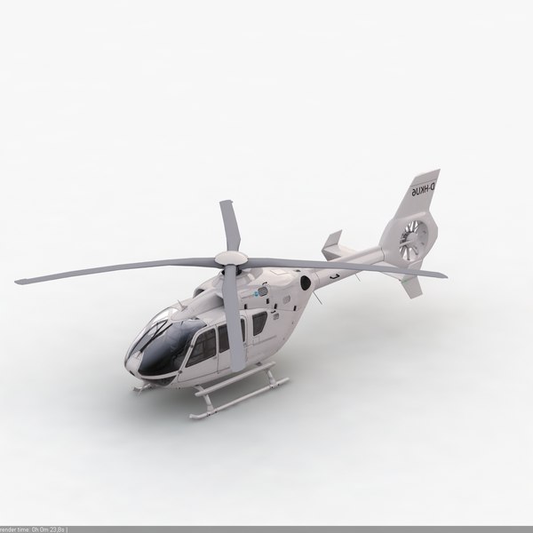 eurocopter ec 135 3d model