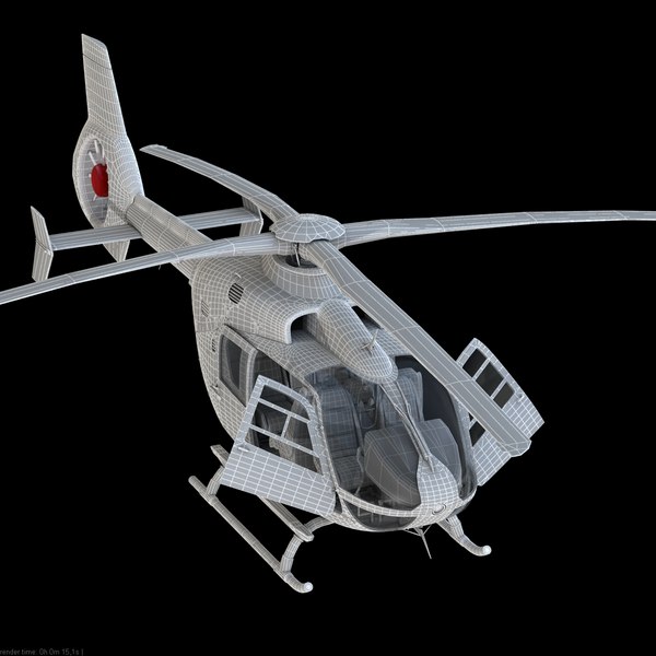 eurocopter ec 135 3d model