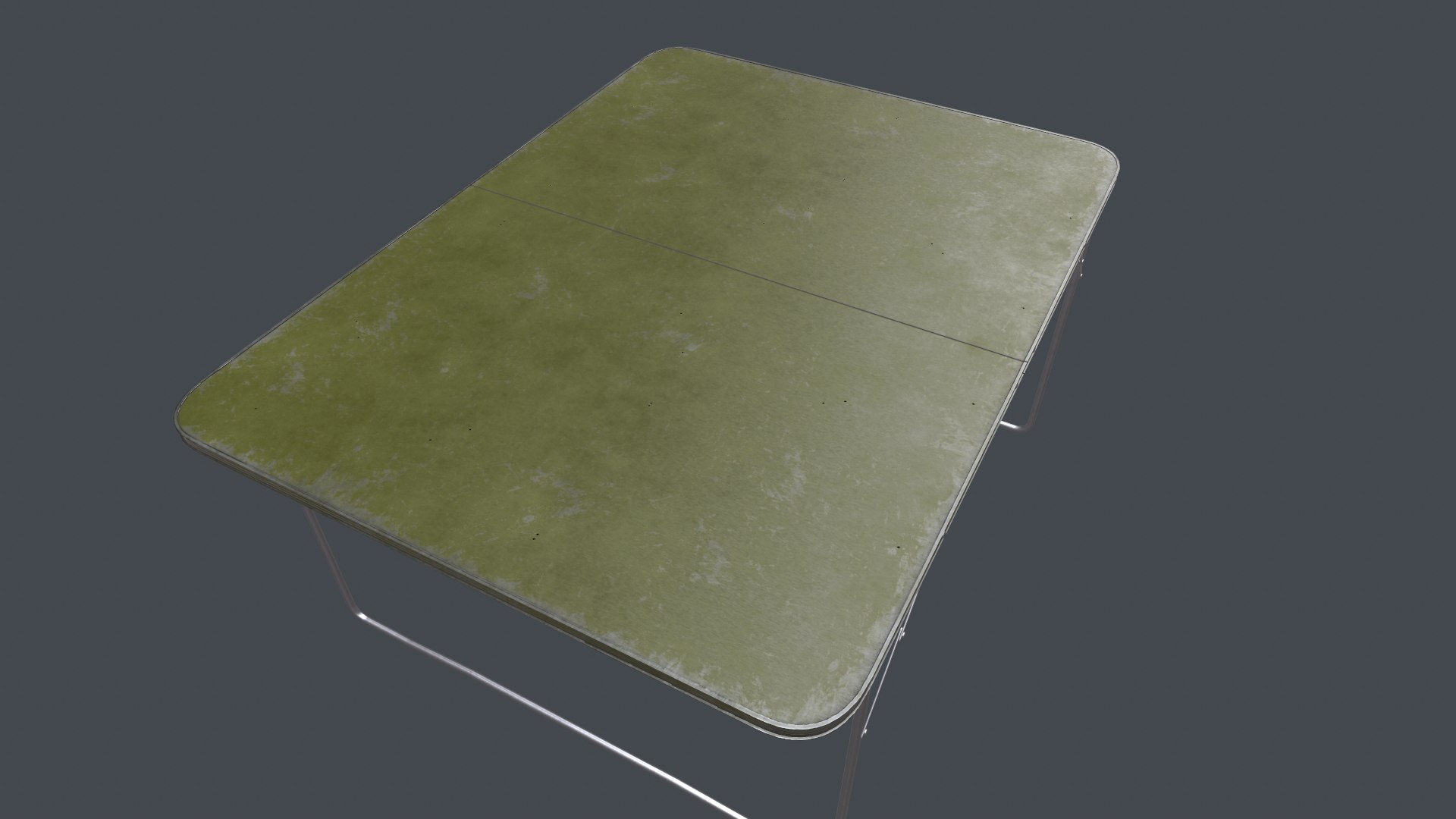 3D Military Metal Table Model - TurboSquid 1464563