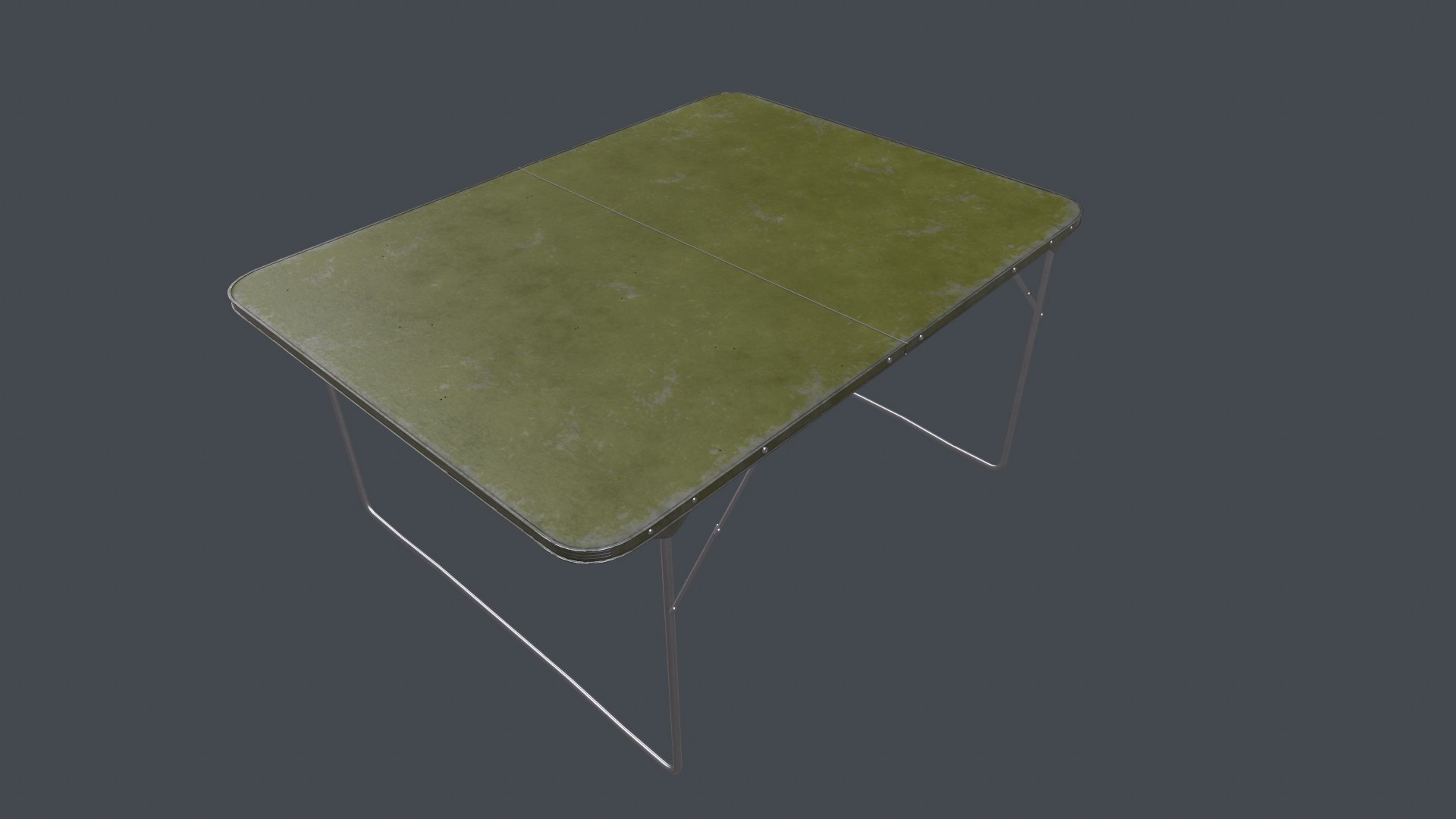 3D Military Metal Table Model - TurboSquid 1464563