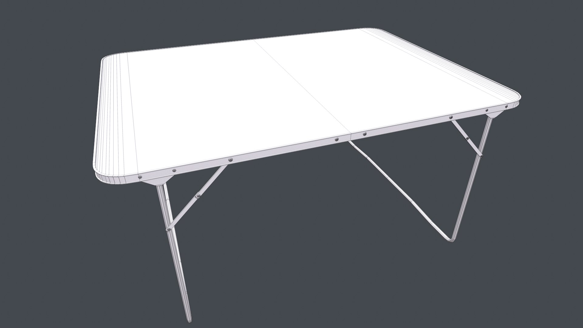 3D Military Metal Table Model - TurboSquid 1464563