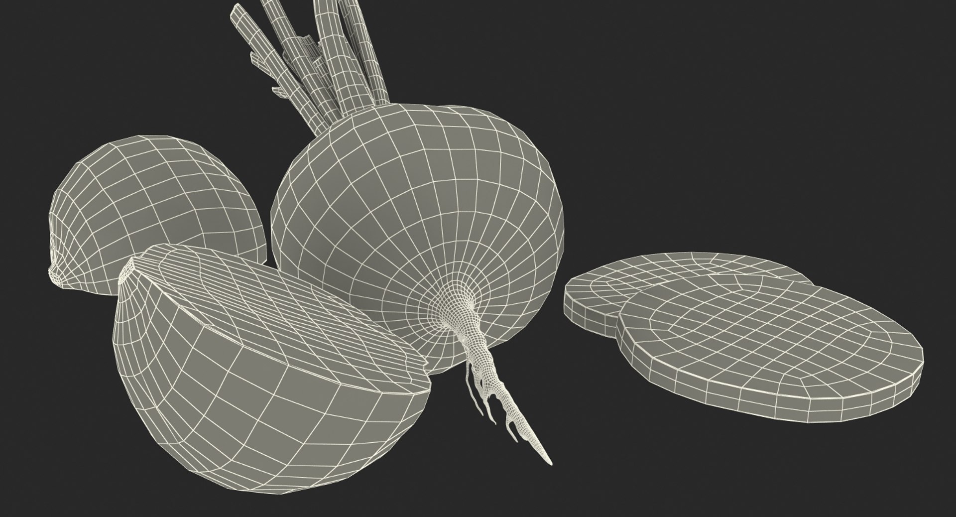 3D Beetroot Realistic Model - TurboSquid 1218128