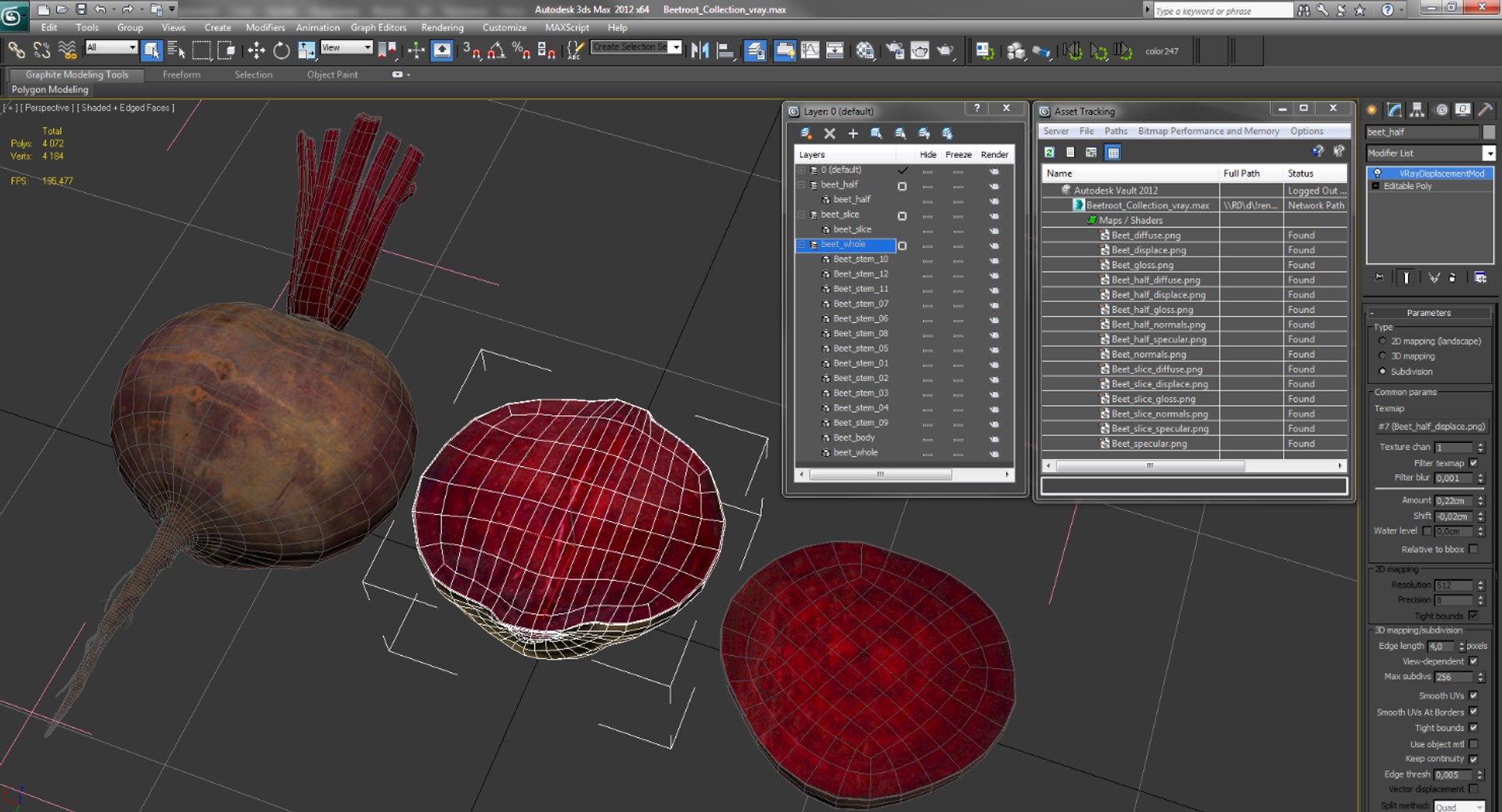 3D beetroot realistic model - TurboSquid 1218128