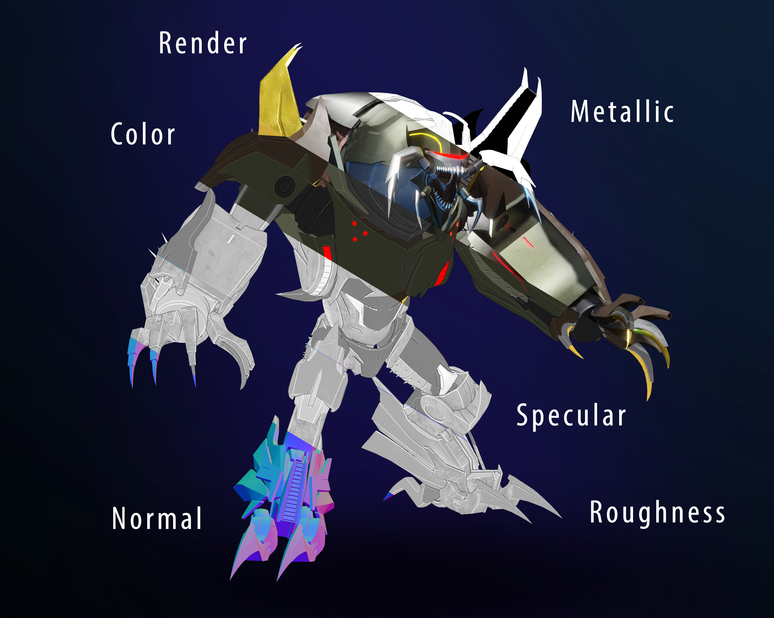 Insecticon Transformers Prime 3D - TurboSquid 1816061