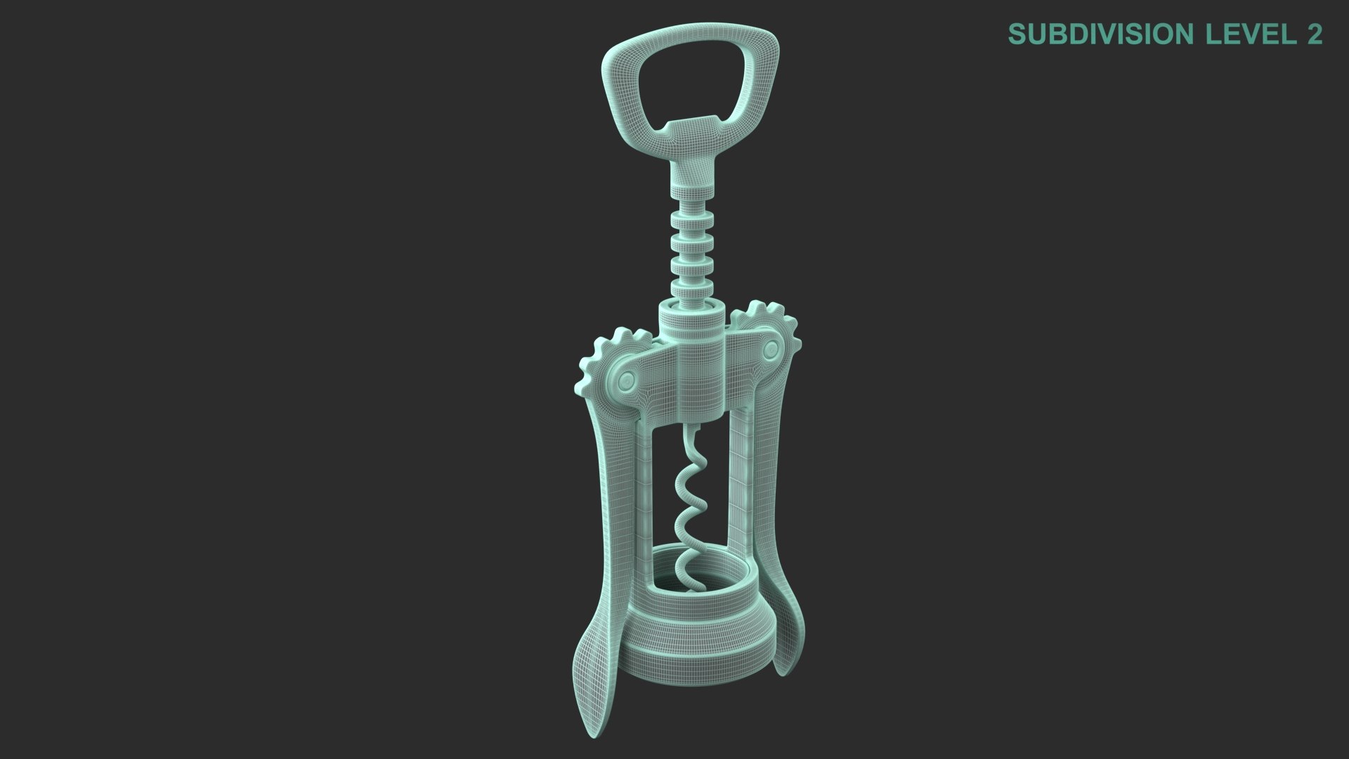 3D Corkscrew Model - TurboSquid 1792203