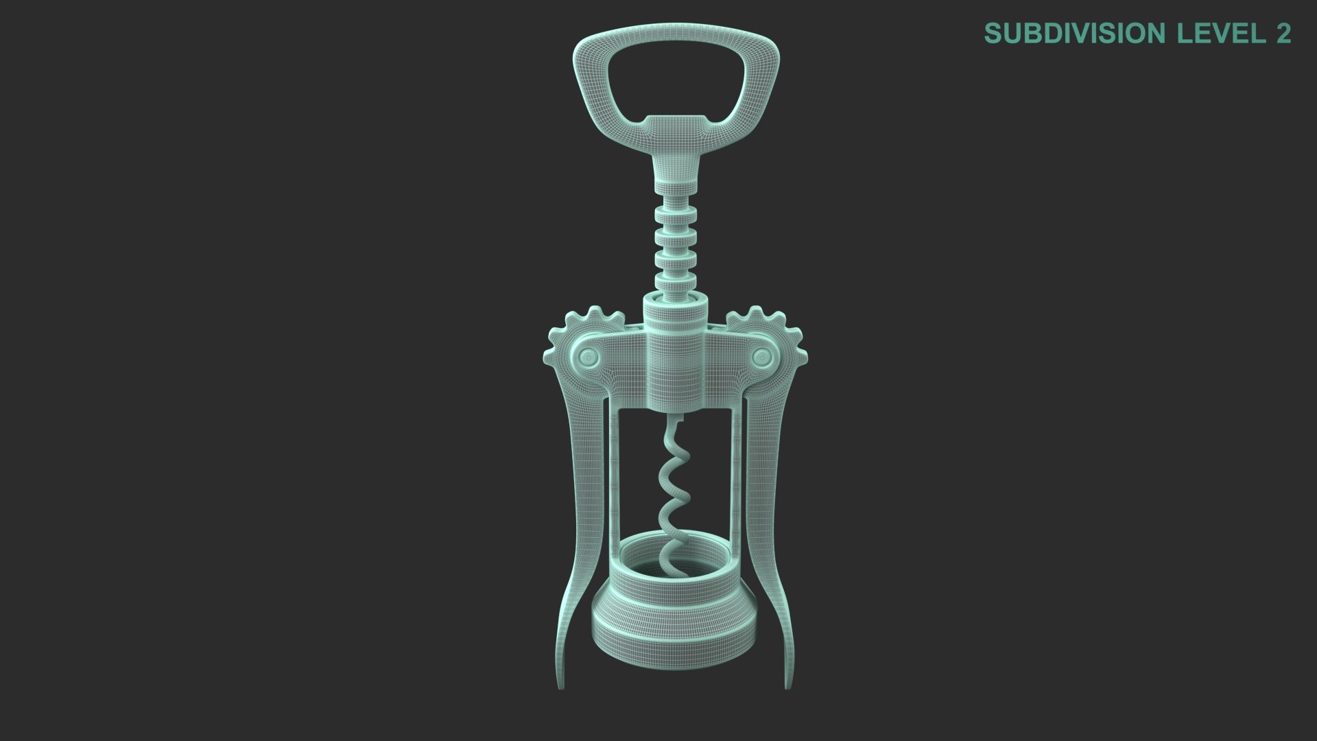 3D Corkscrew Model - TurboSquid 1792203