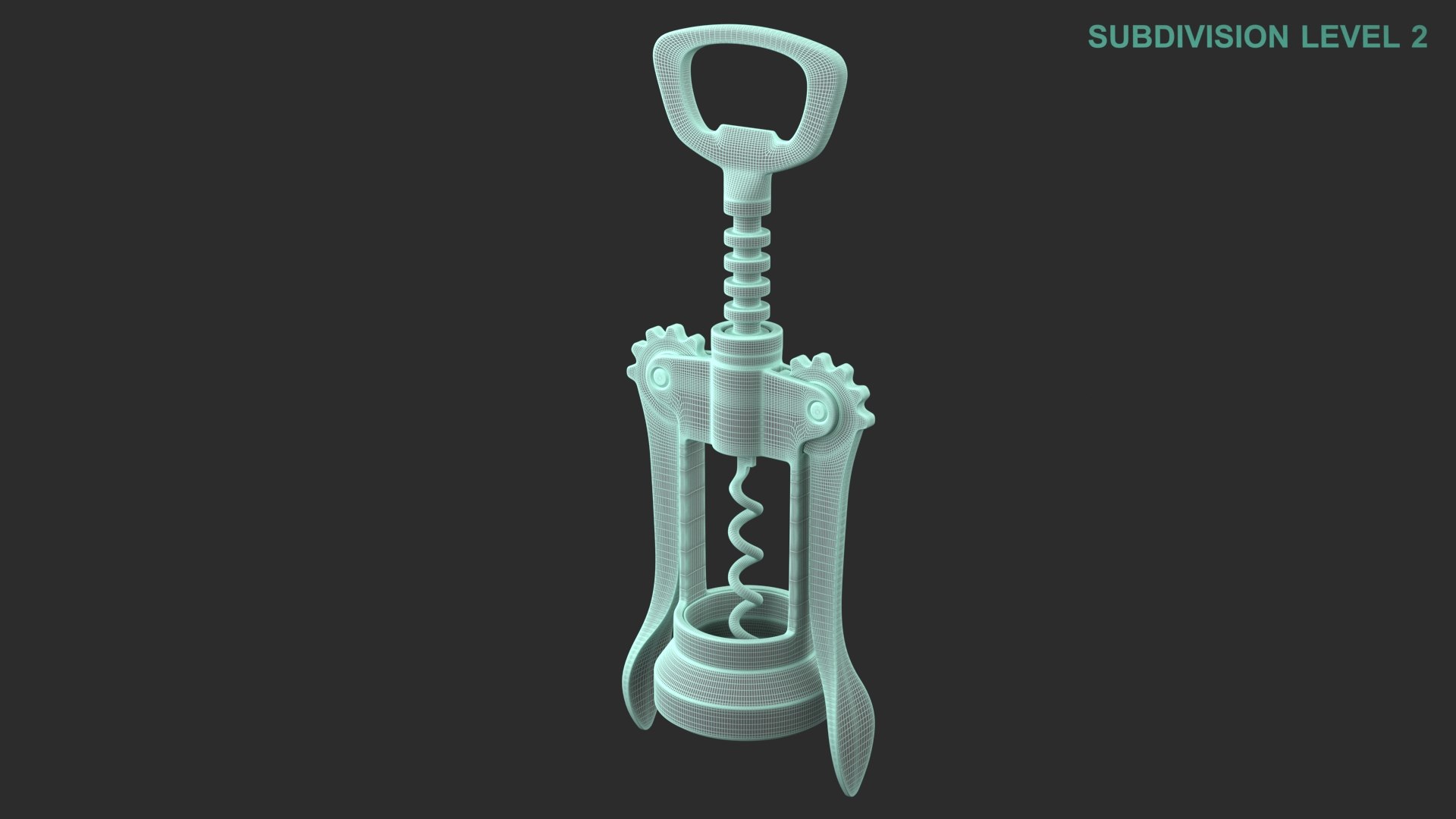 3D Corkscrew Model - TurboSquid 1792203