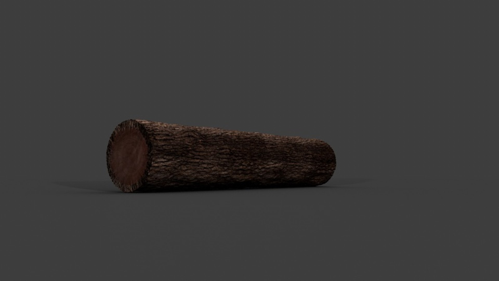 3D wood log - TurboSquid 1204161
