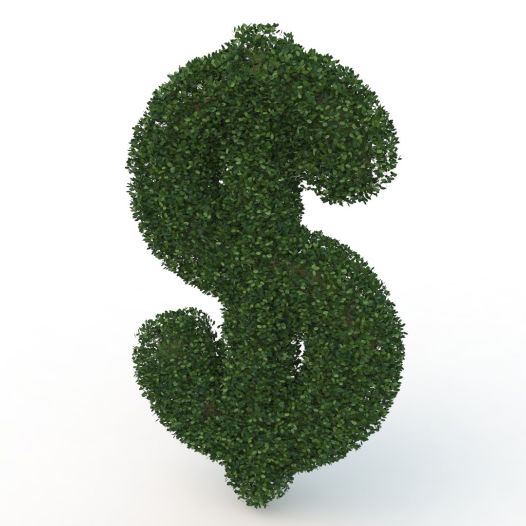 $ Hedge Model - TurboSquid 1453056