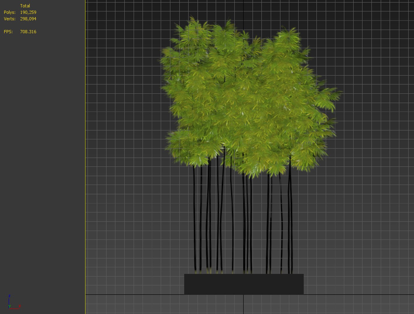 3D Model Bamboo Plant 2 - TurboSquid 1956702