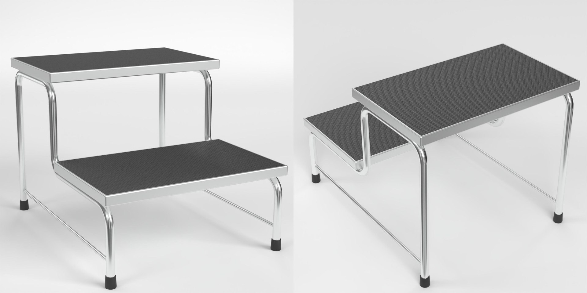3D Two-step Medical Examination Stool Model - TurboSquid 2428529