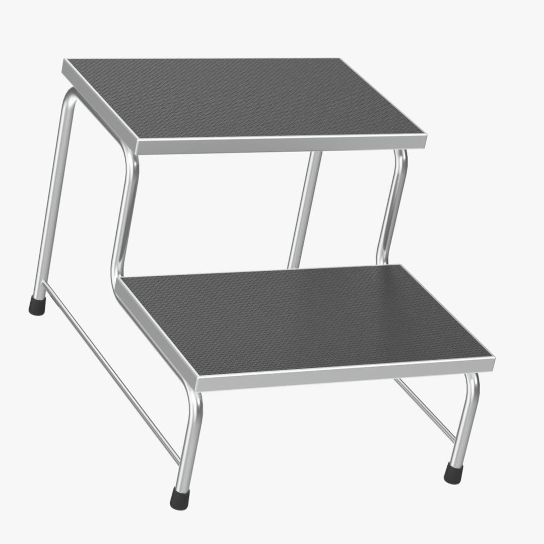 3D Two-step Medical Examination Stool Model - TurboSquid 2428529