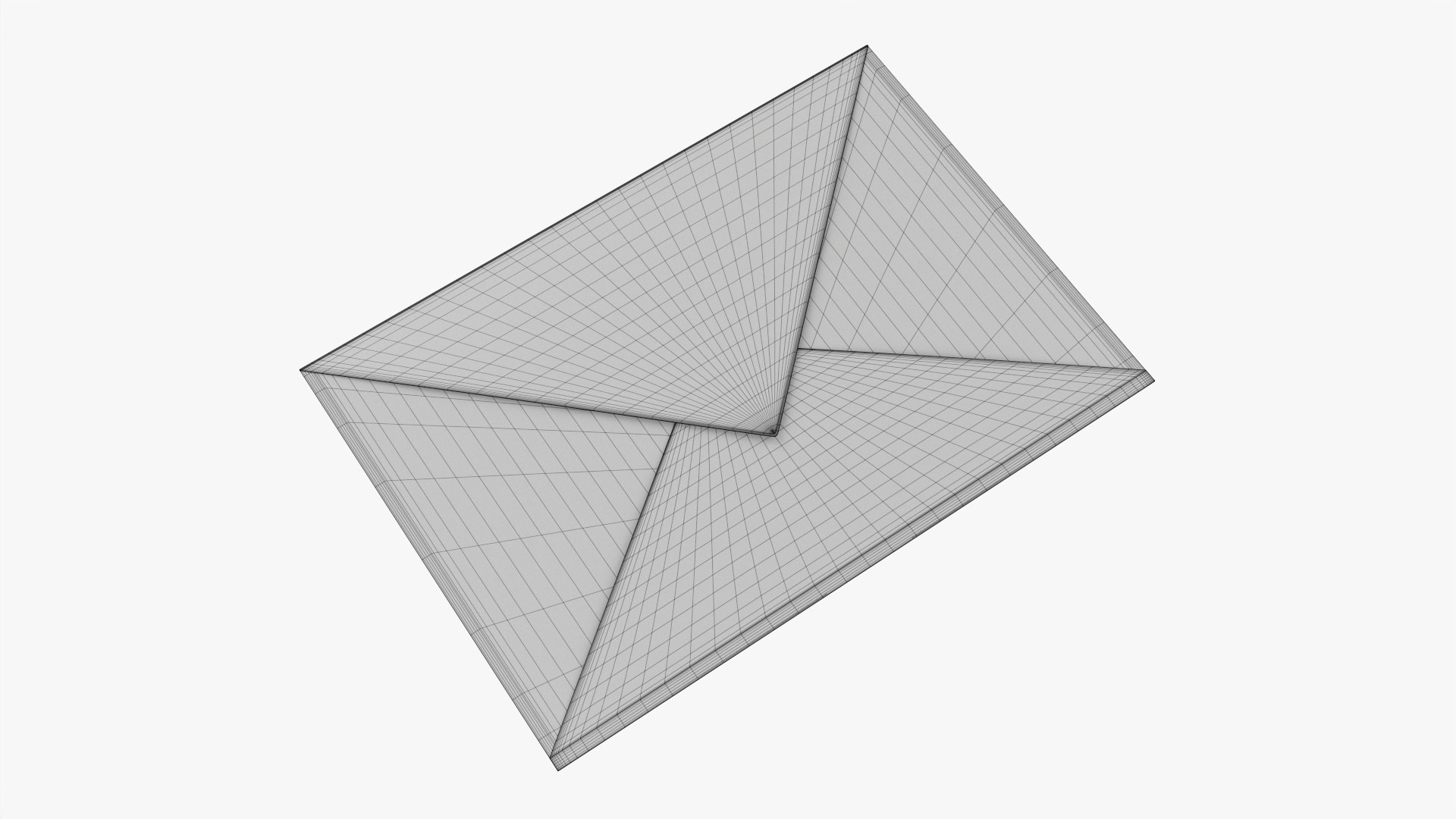 3D model Envelope mockup 05 pink - TurboSquid 1808992