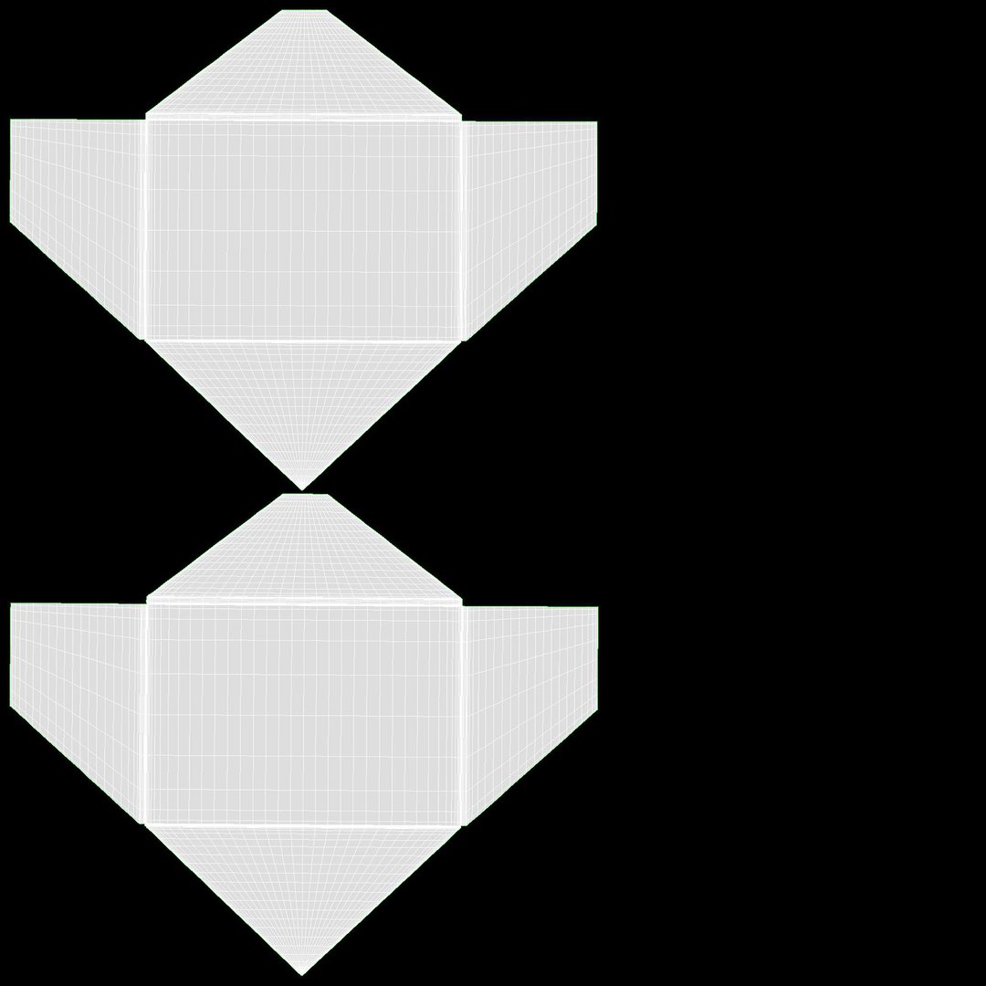 3D model Envelope mockup 05 pink - TurboSquid 1808992