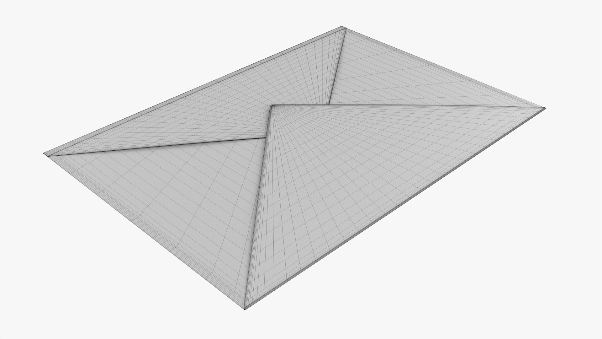 3D model Envelope mockup 05 pink - TurboSquid 1808992