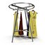 3d Clothing Rack 3 Model