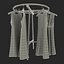 3d Clothing Rack 3 Model