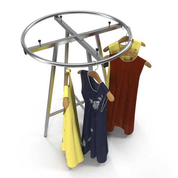 3d clothing rack 3 model