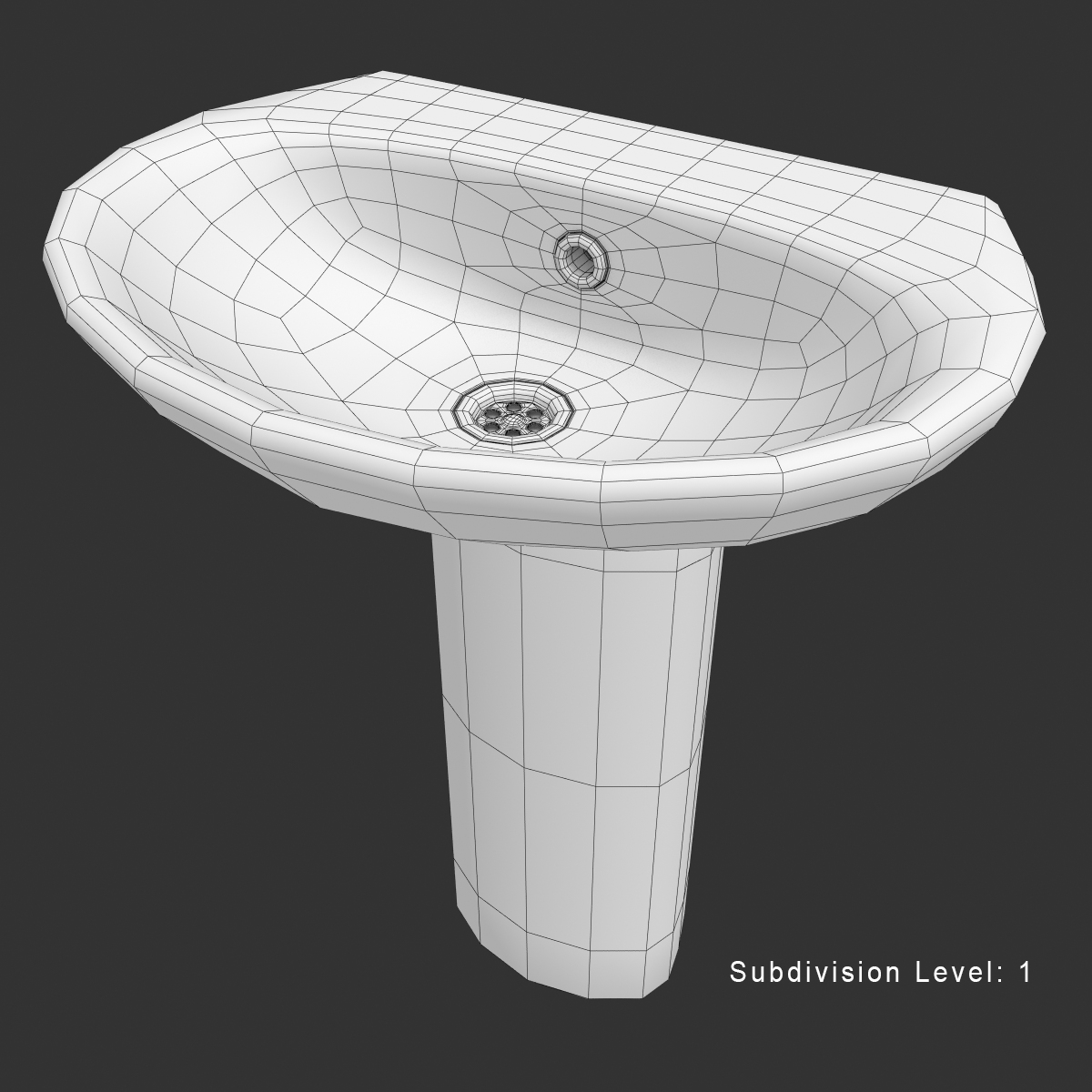 3d sink model