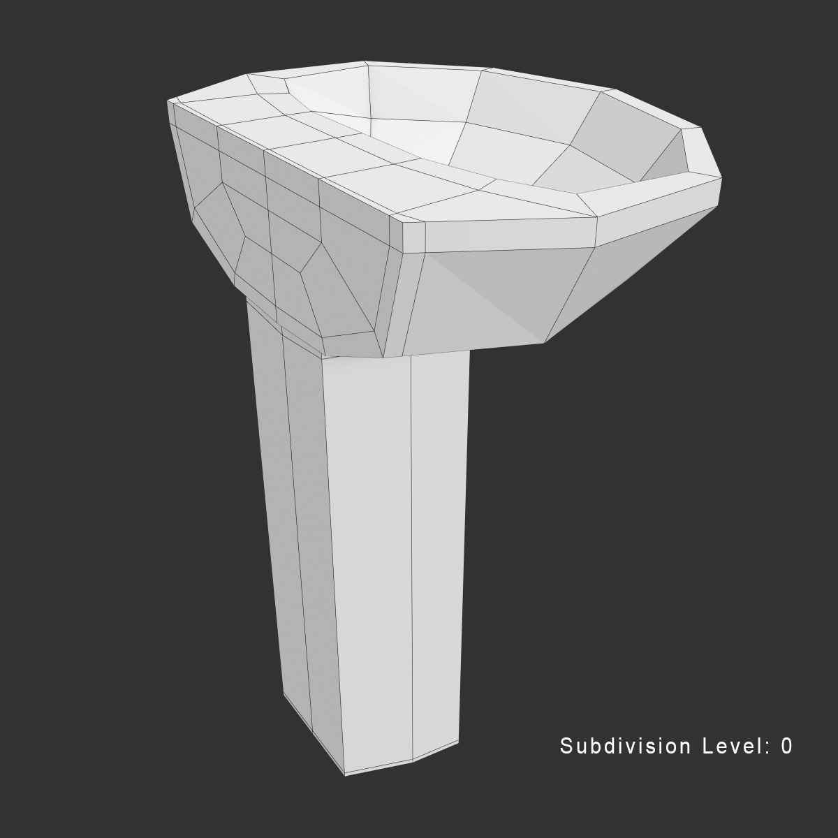 3d sink model