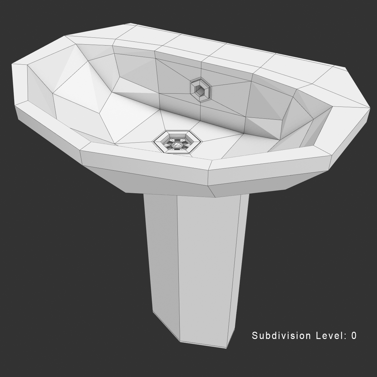 3d sink model