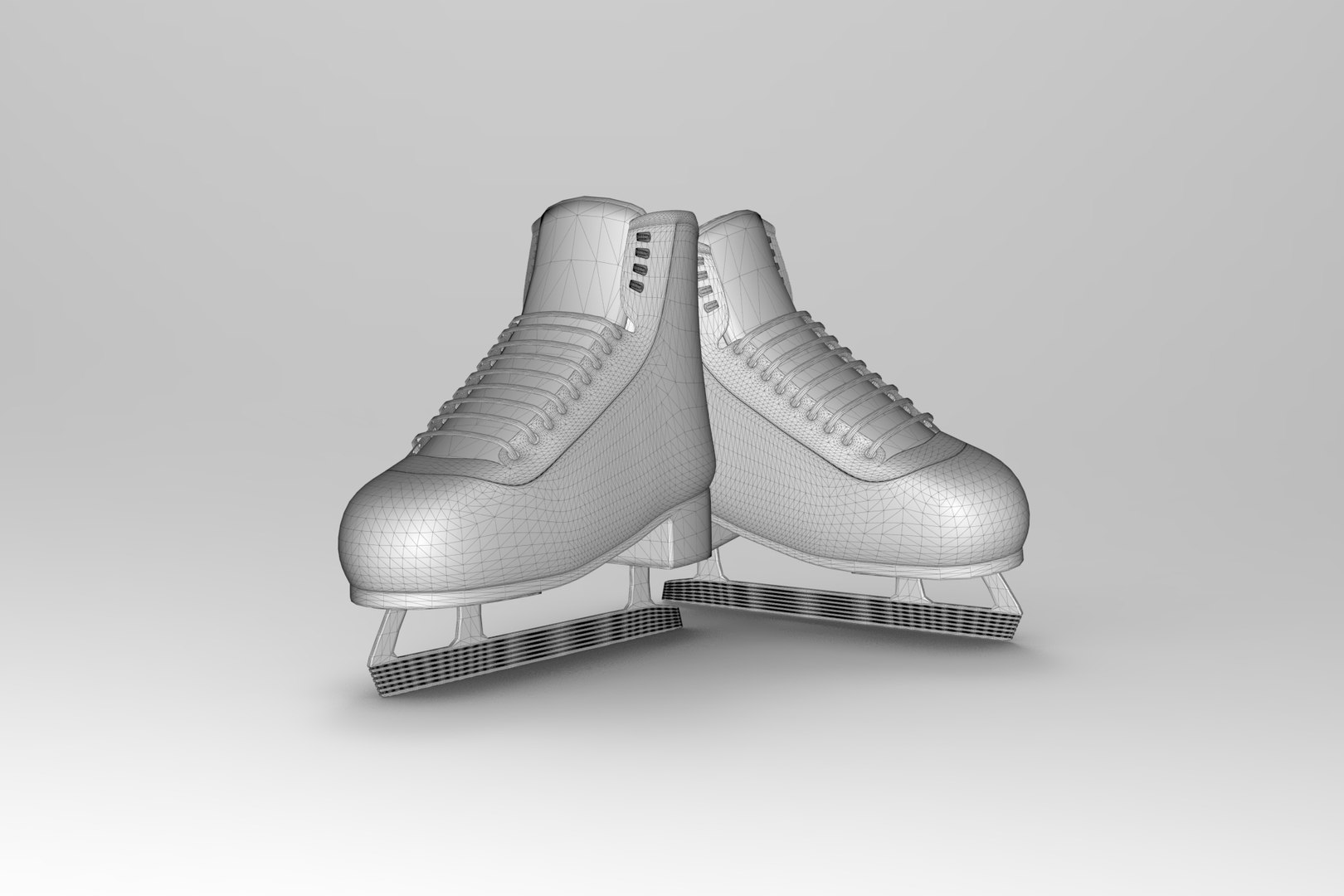 Ice Skate Shoe 3D Model - TurboSquid 1910463
