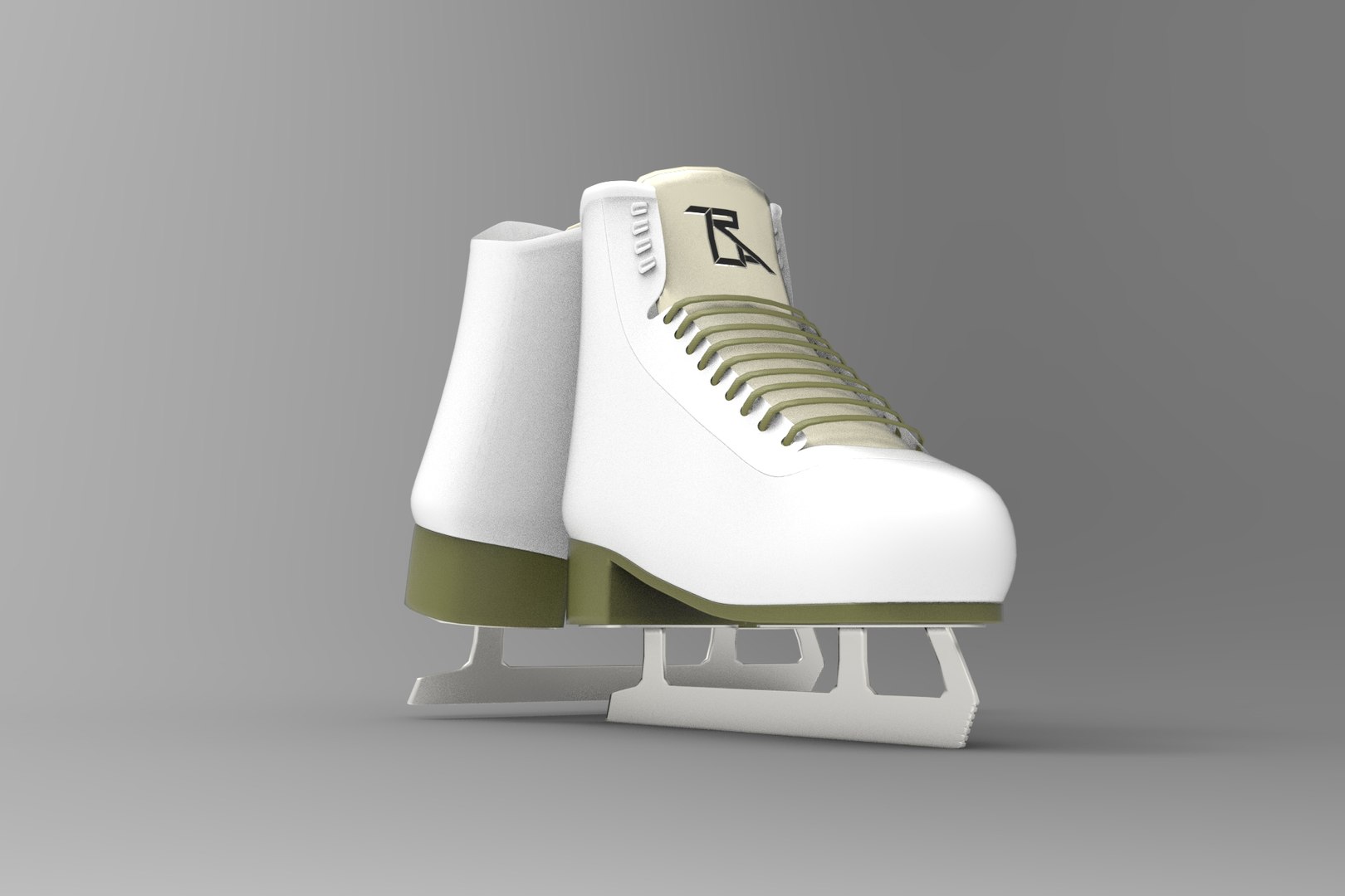 Ice Skate Shoe 3D Model - TurboSquid 1910463