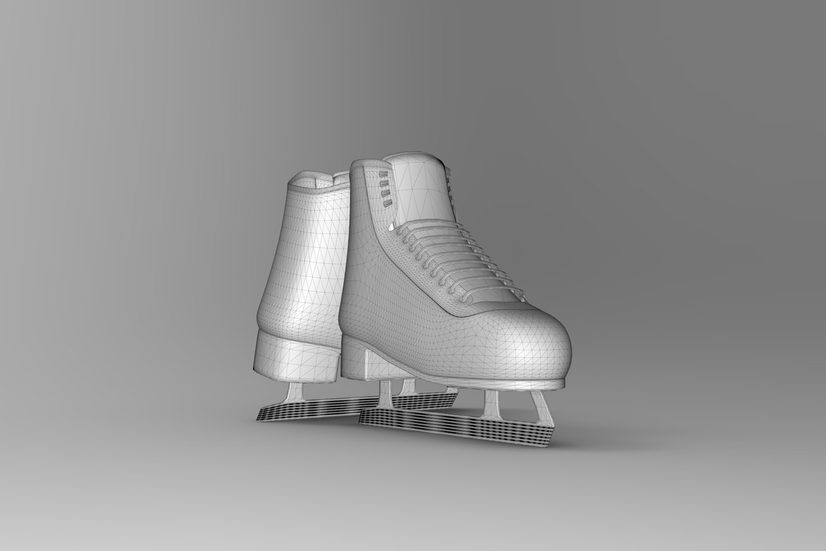 Ice Skate Shoe 3D Model - TurboSquid 1910463