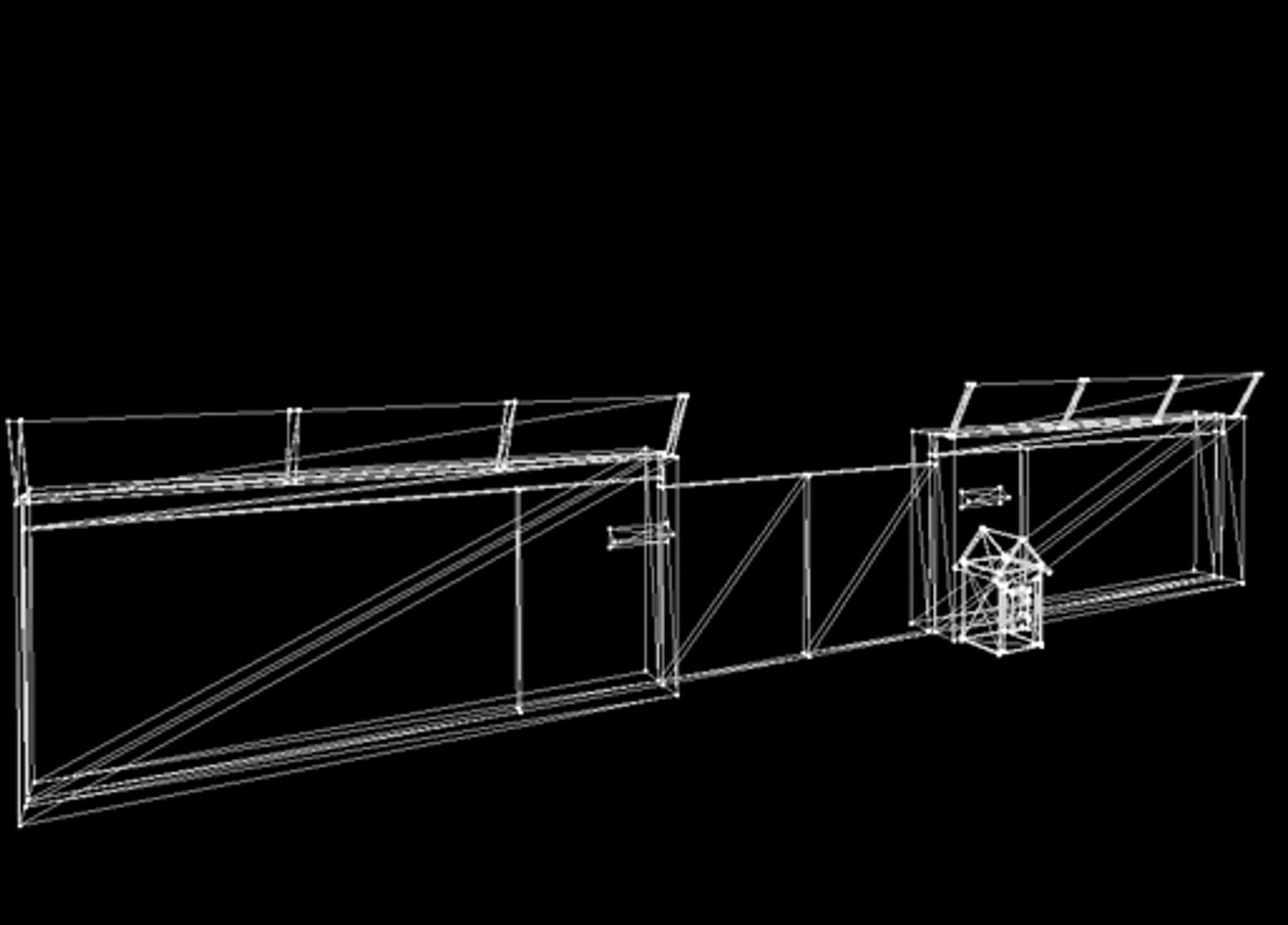 Military Door 3d Model