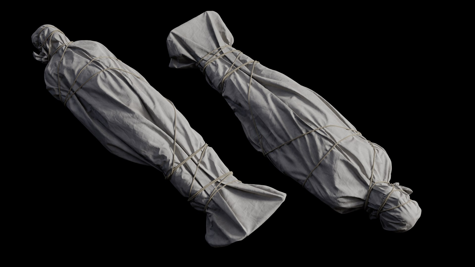 3D Model Covered Corpse 08 Low-Poly - TurboSquid 2382112